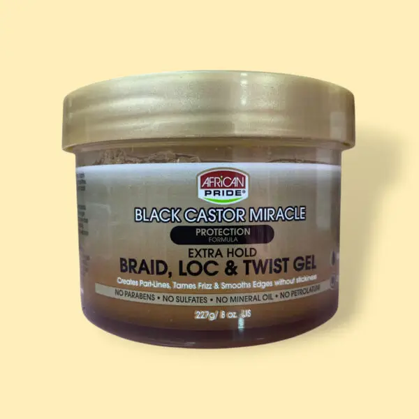AFRICAN PRIDE GEL BLACK CASTOR MIRACLE